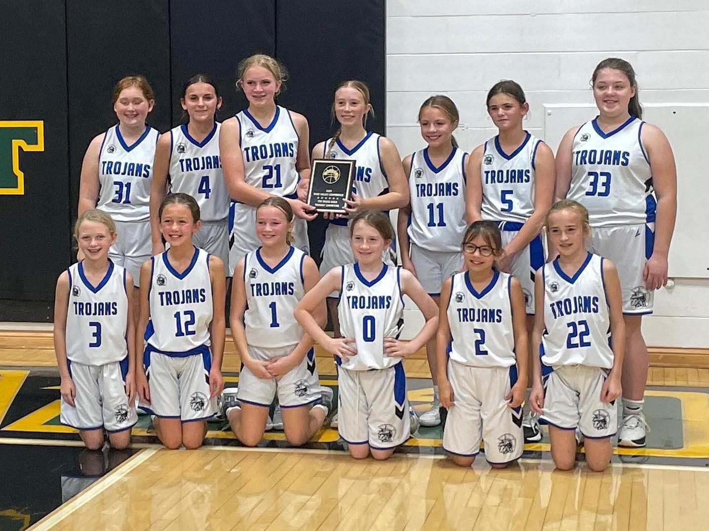 ICS 7th Grade Girls Win Sand Valley Tourney | Prairie Communications, LLC