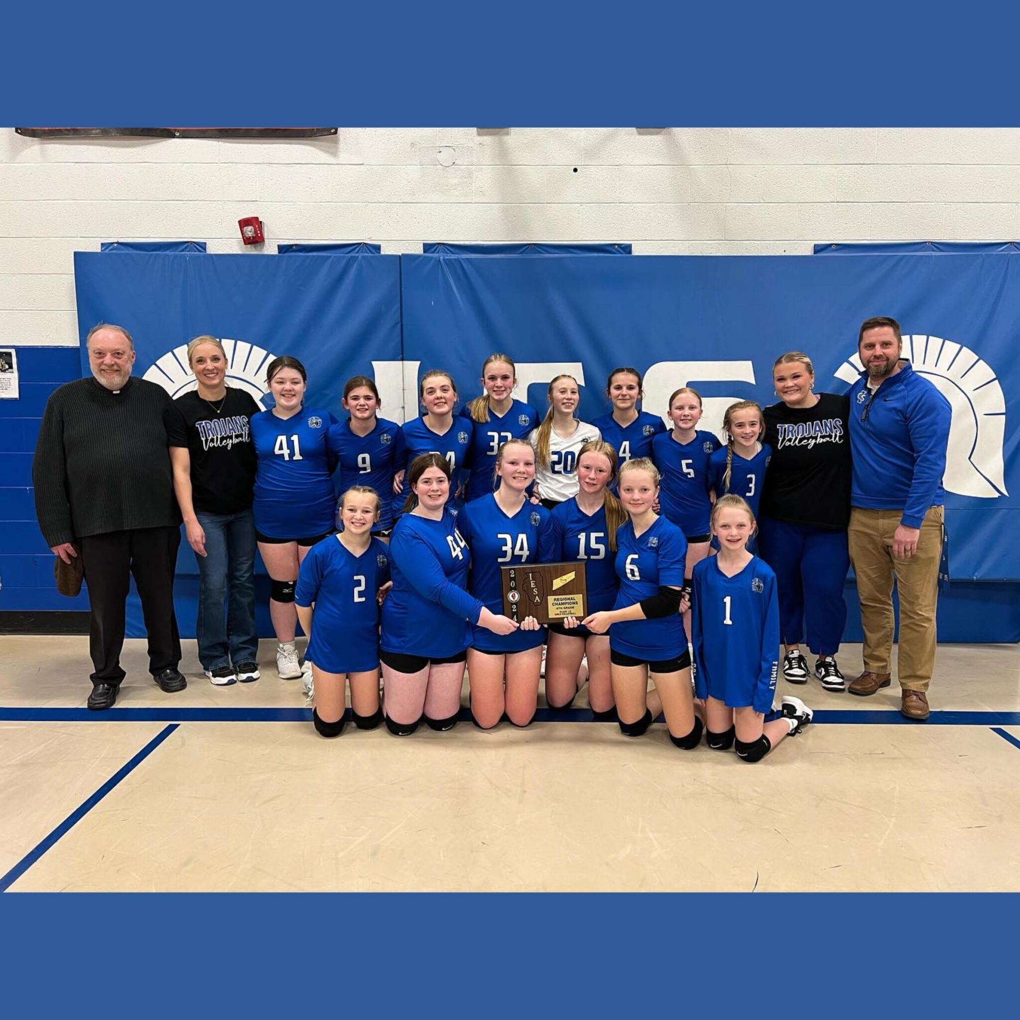 ICS 8th Grade Volleyball Wins Regional Championship | Prairie ...