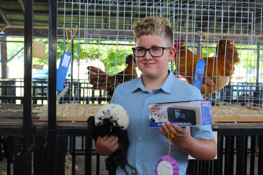Jayden Kunkle; Warren County Agricultural Fair Poultry Showman ...