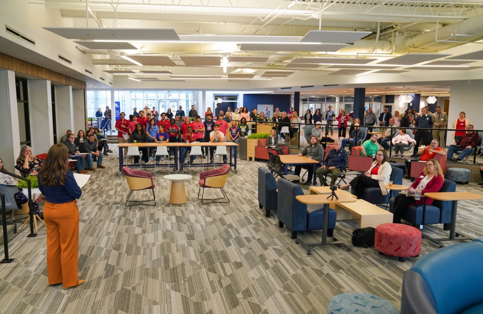 Renovated Student Center Connects Sandburg Students with Services, One ...