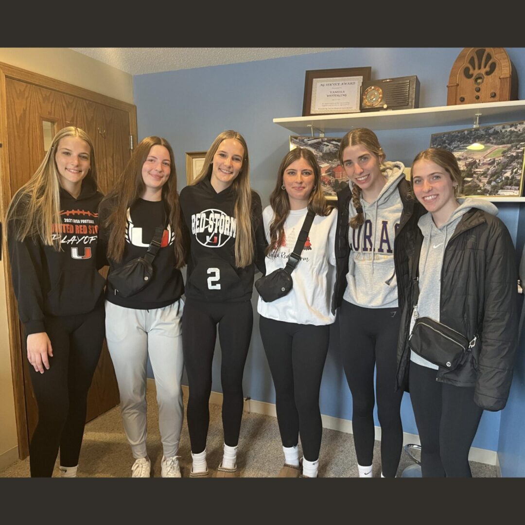 United Red Storm Girls' Basketball Seniors | Prairie Communications, LLC