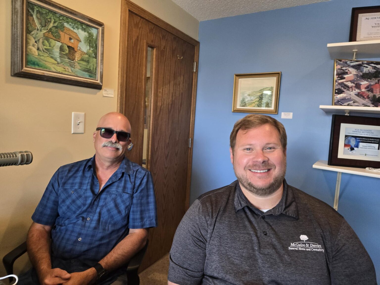 Monmouth Flying Club Members Trevor Davies and Brian Daw | Prairie ...
