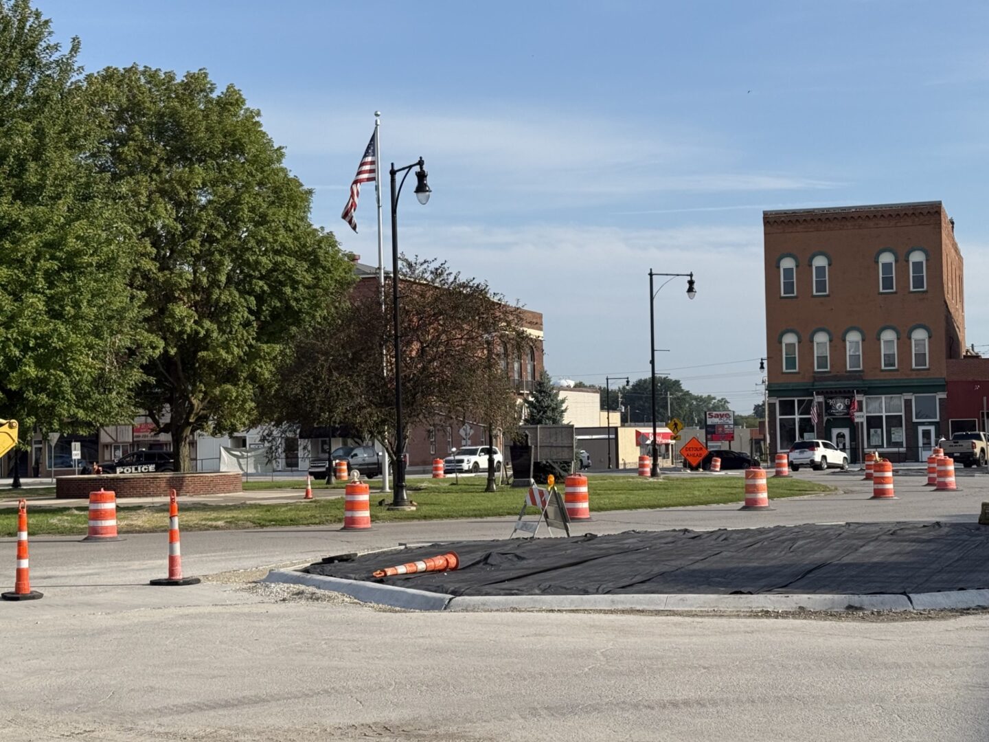 Center Curb Replacement & Market Alley Reconstruction Underway in ...