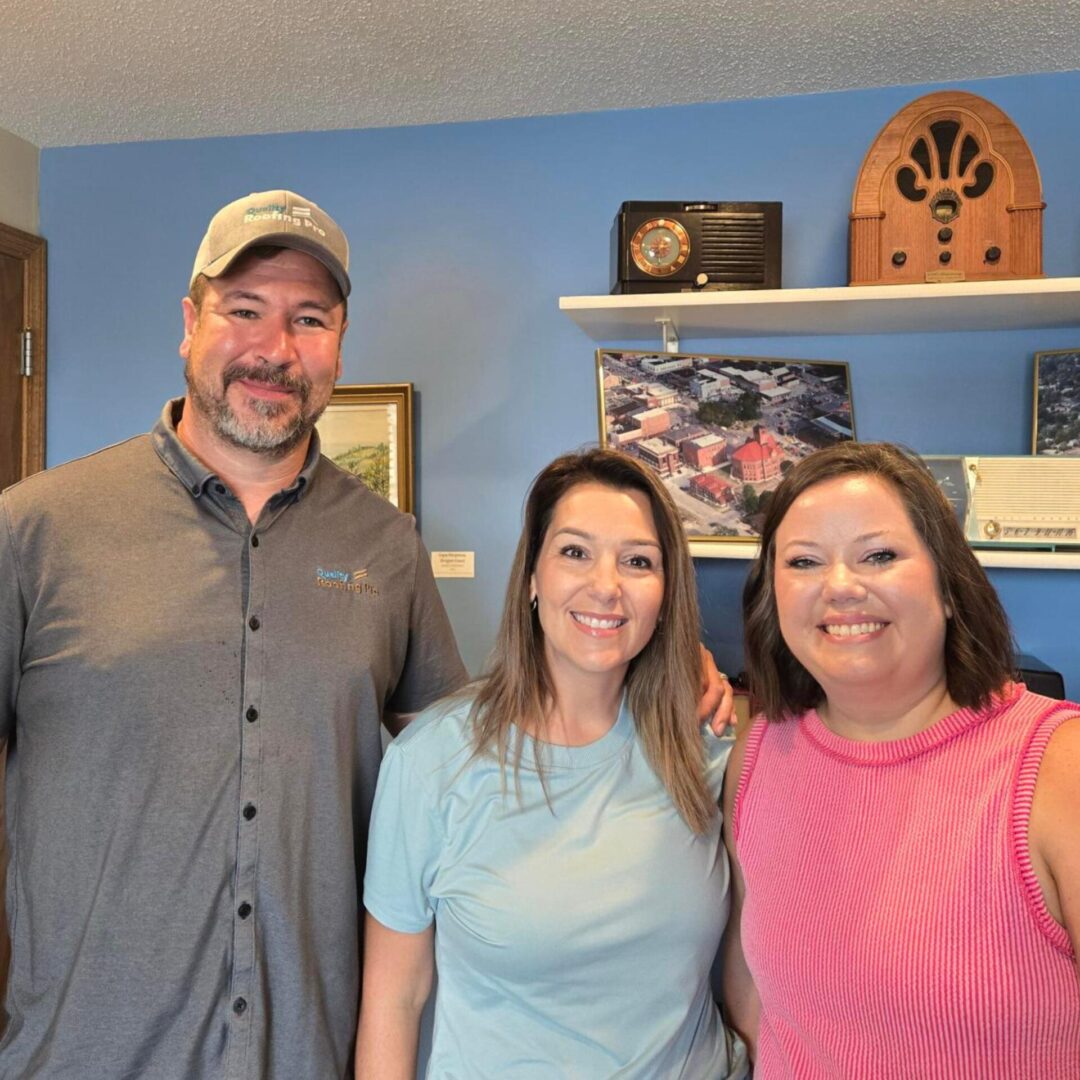 Quality Roofing Pro Office Manager Sara Vancil & Co-Owner/Accounts ...
