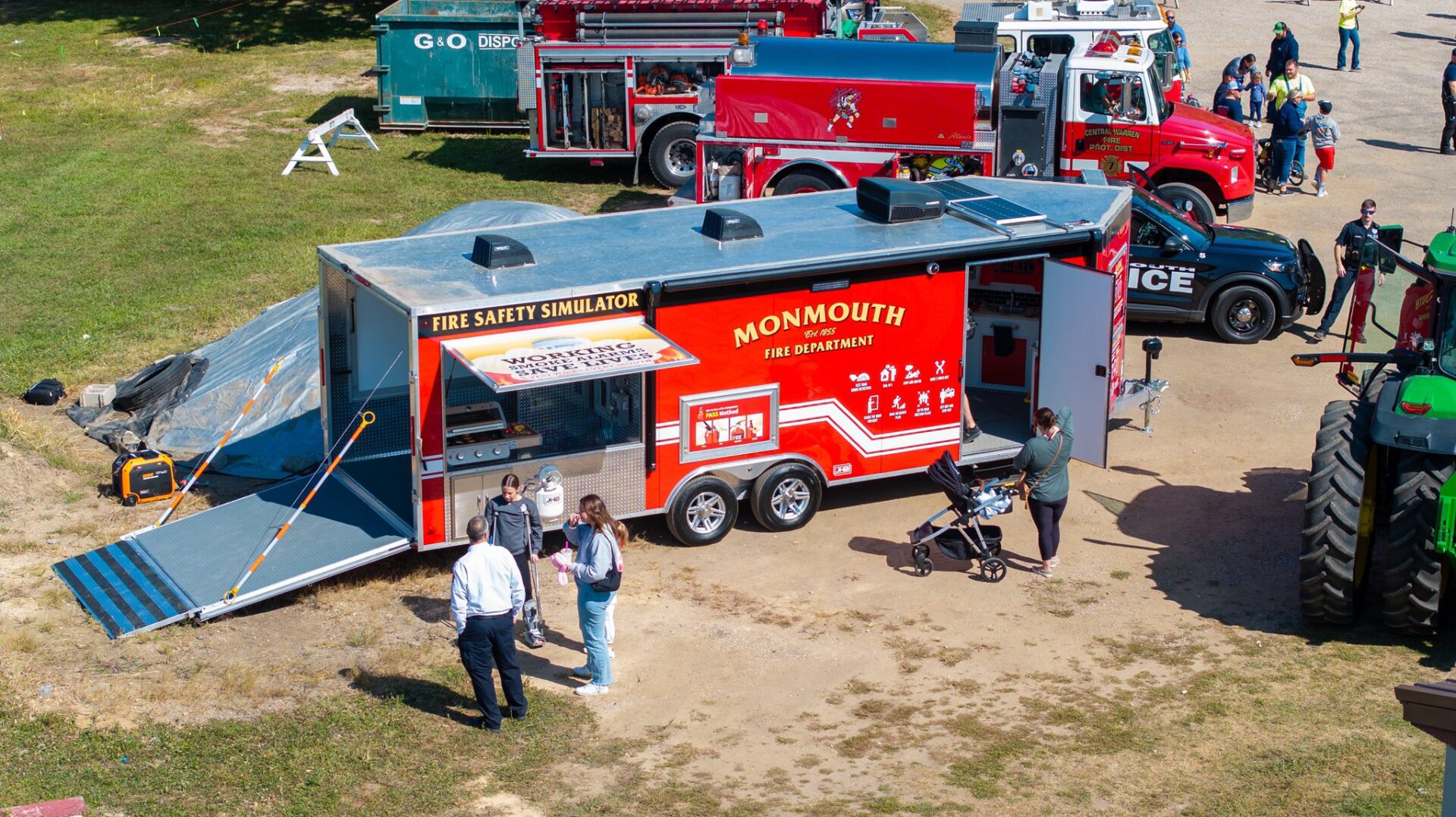 Monmouth Fire Department Unveils New Fire Safety Trailer | Prairie ...