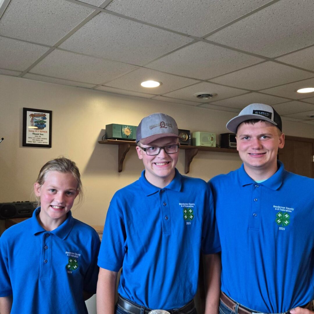 4-Hers Isaac, Ethan, and Audrey Mohr | Prairie Communications, LLC