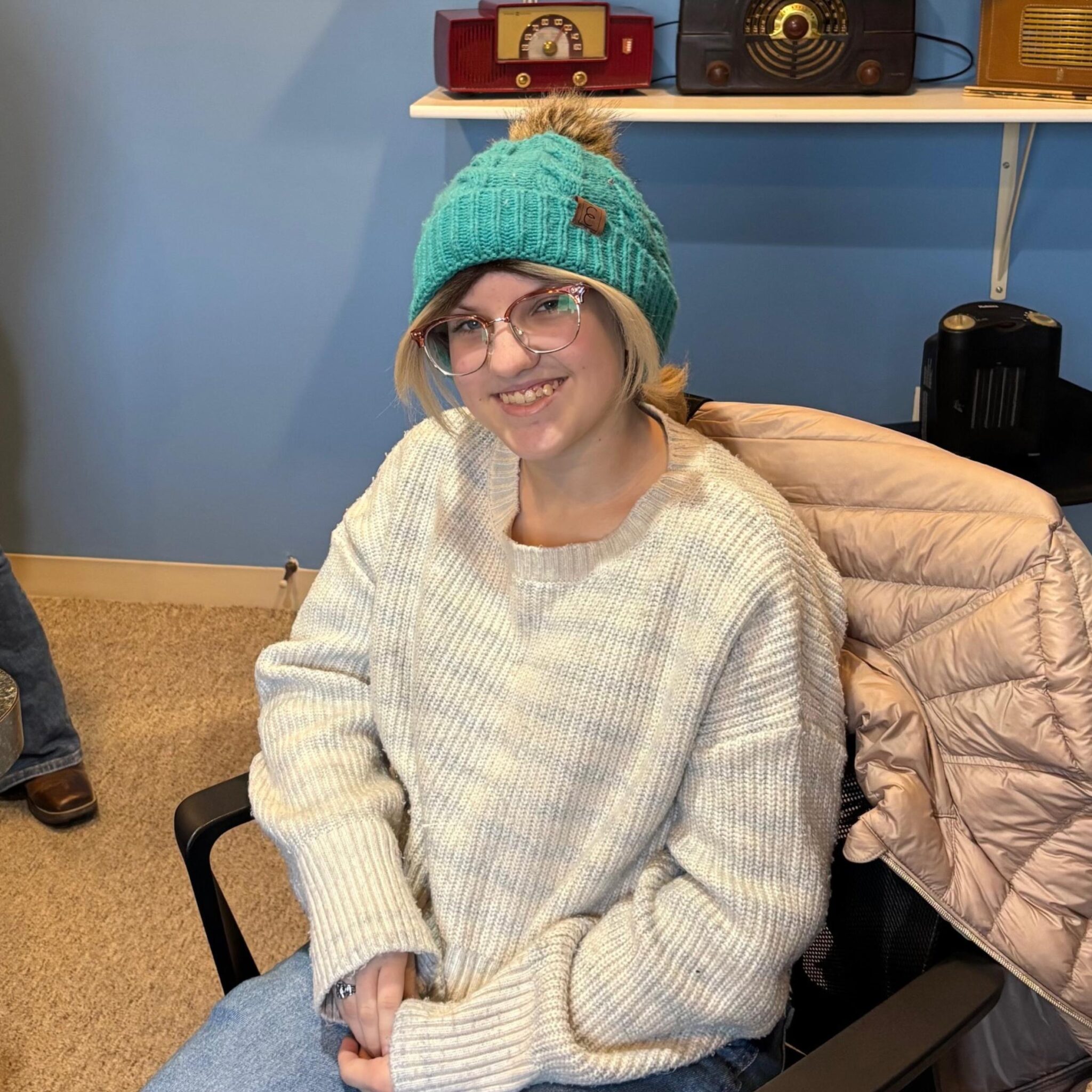 Maddie Cook with the Penguin Project | Prairie Communications, LLC
